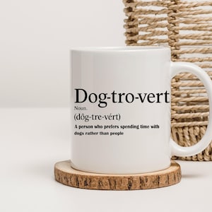 Dogtrovert Definition SVG PNG DXF Pdf Dog Quote Shirt Svg Dog Mom Png ...