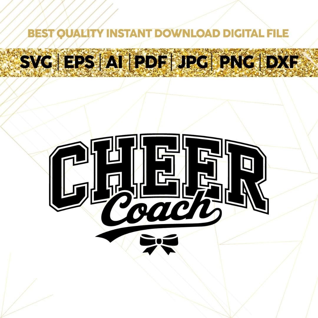Cheer Coach S4.00 Bow, Cheerleader Coach Png, Cheer Coach Png, Pink ...