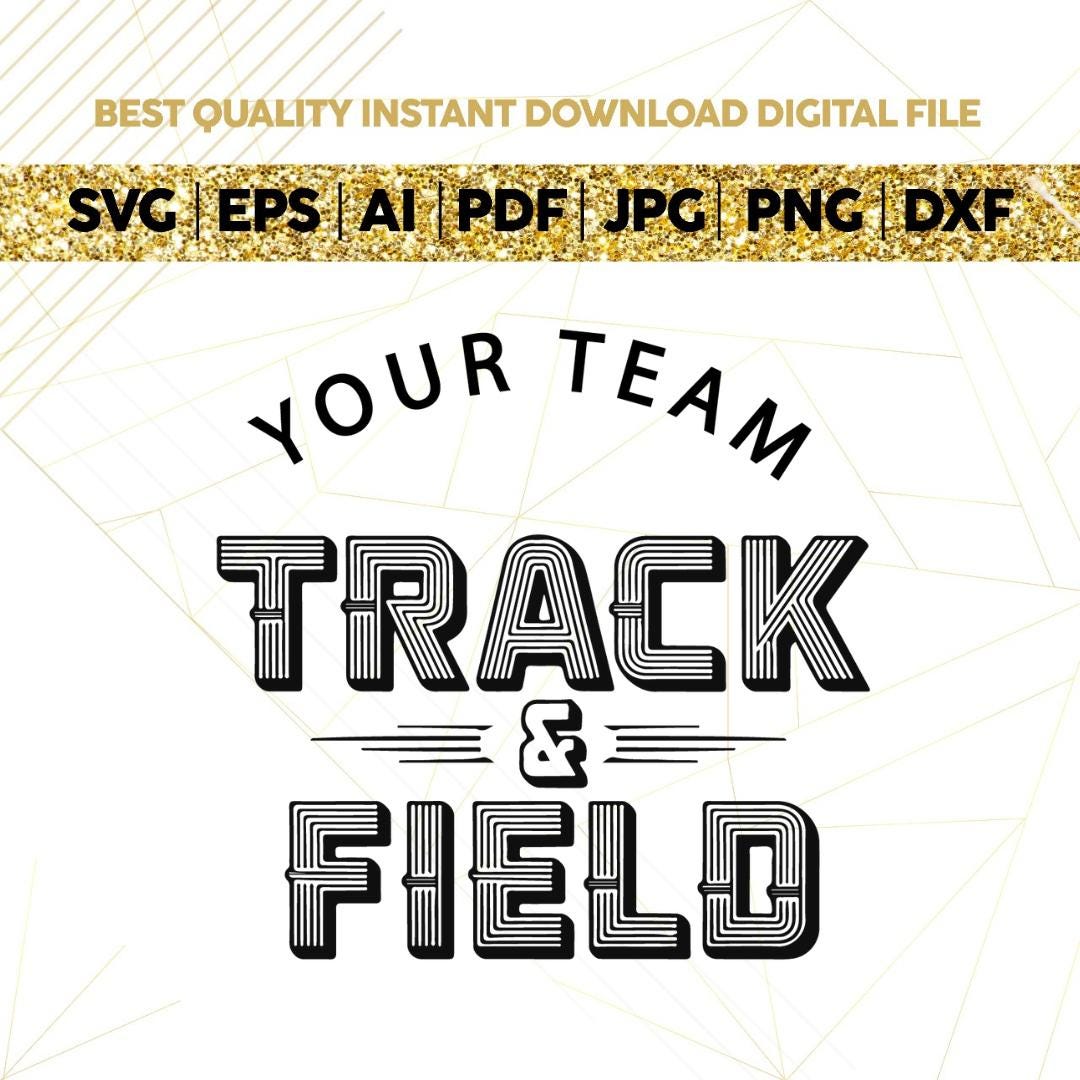 Track and Field Svg Png, Winged Creature Svg, Modern Svg, Sports Logo ...