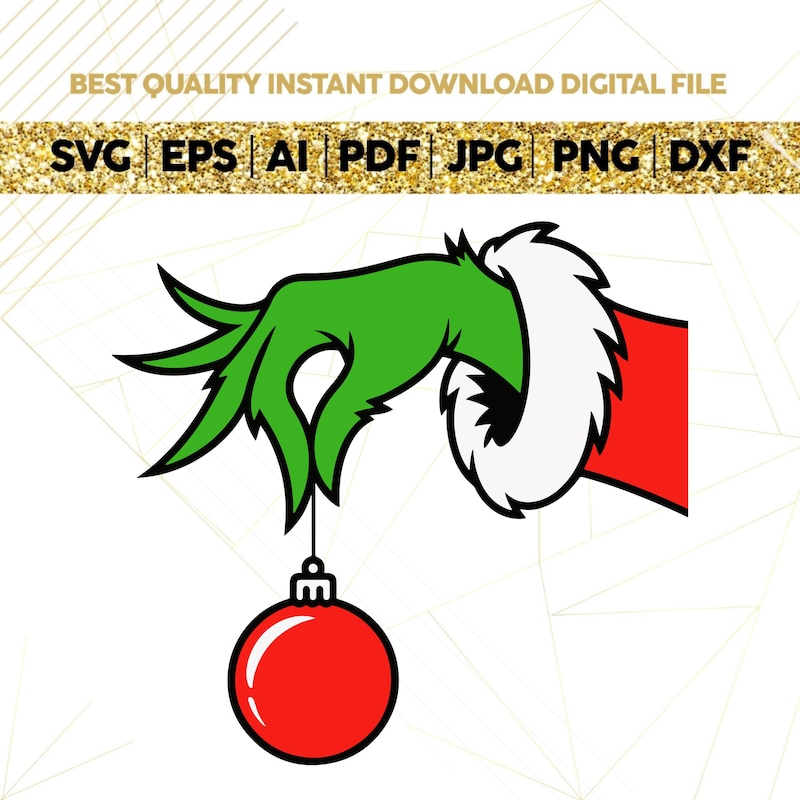 Mano grinch - Etsy Italia