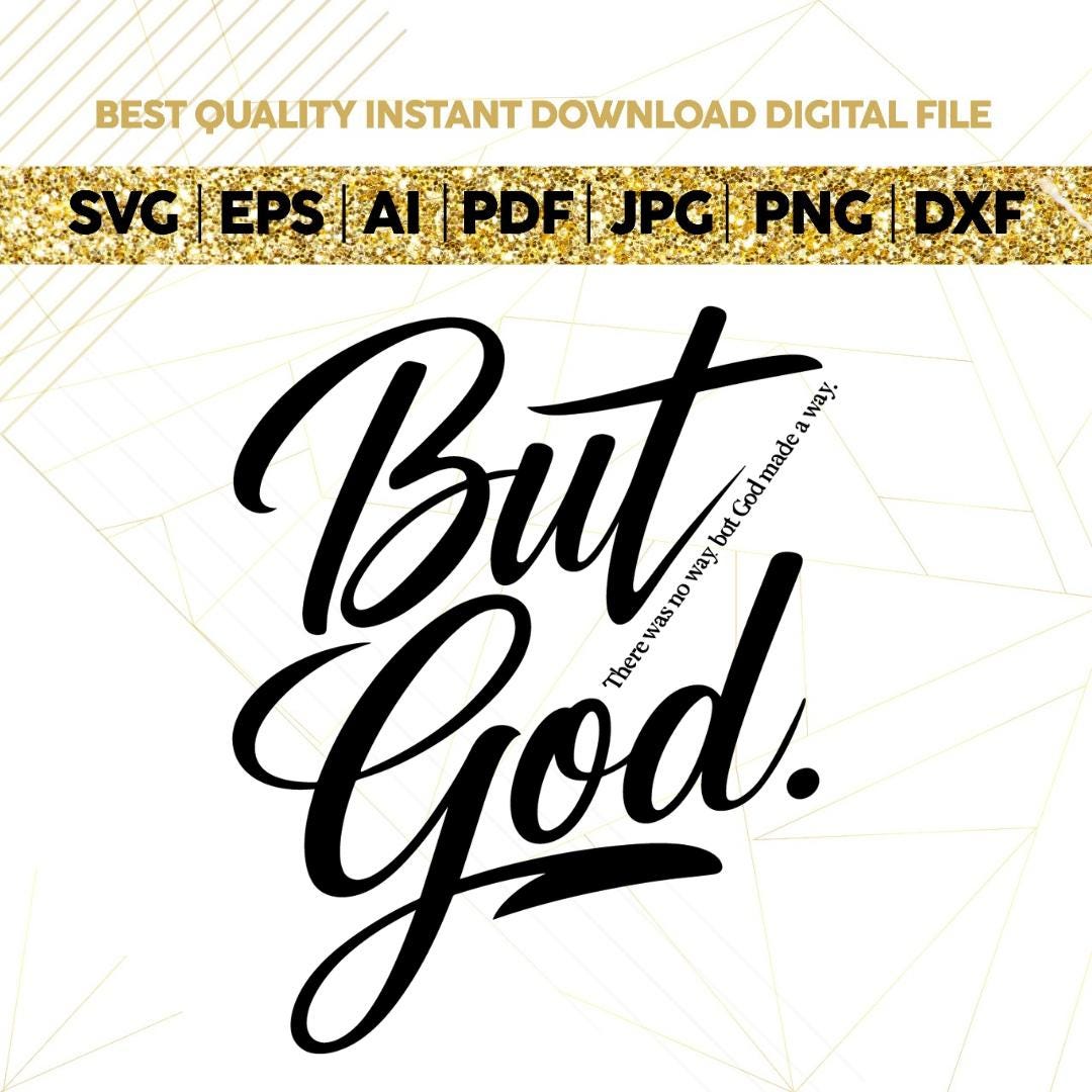 But God PNG SVG, Faith Shirt Png, Created With a Purpose Png, Religiou ...
