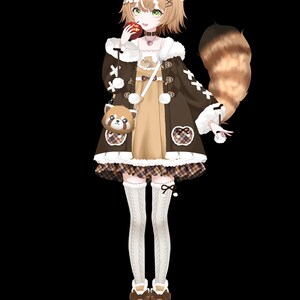 Live2d Model Red Panda [premade Vtuber Model/fully Rigged/ready to Use/vtube Studio] - Etsy ...
