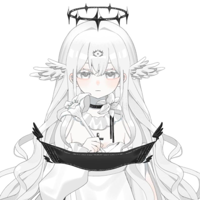 Angel modelo live2D [modelo Vtuber prediseñado/TOTALMENTE EQUIPADO ...