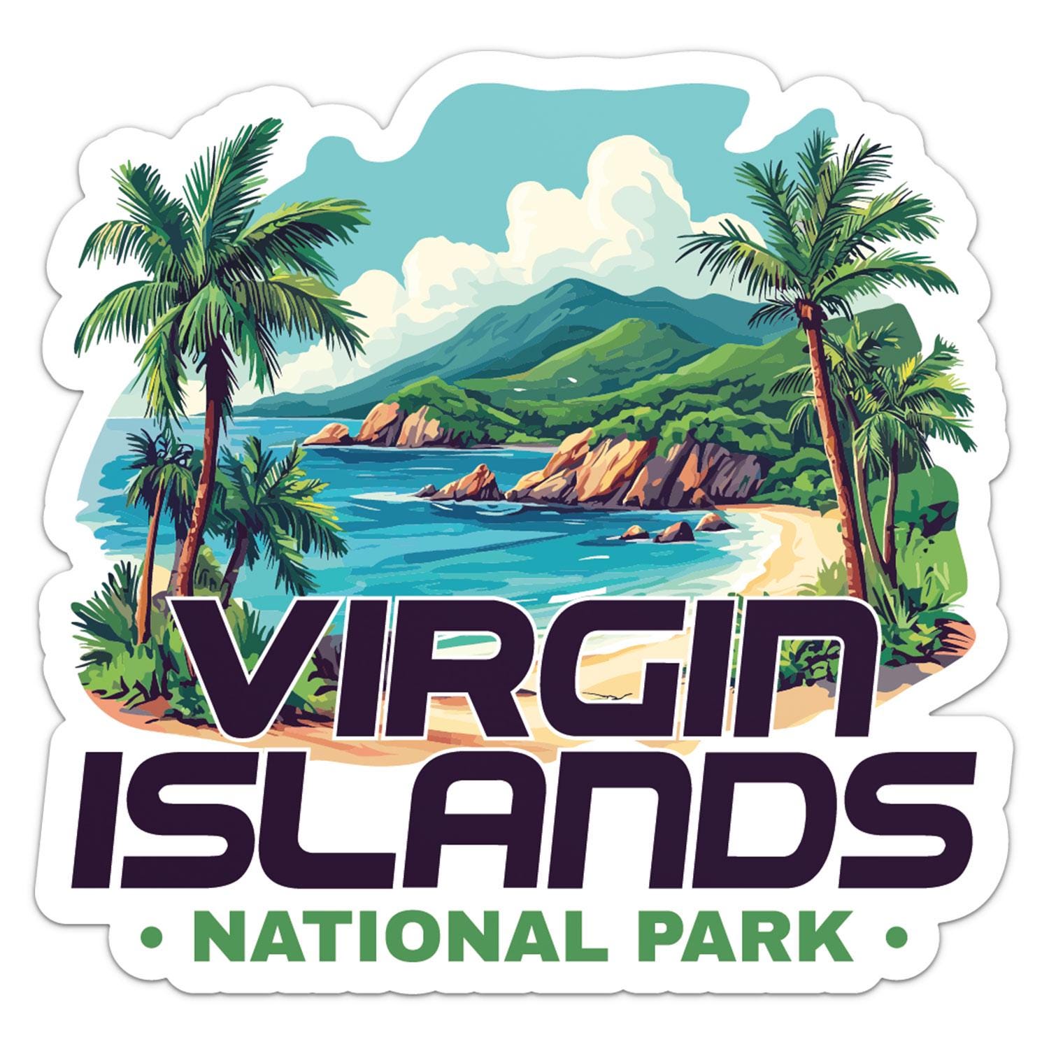 Virgin Islands National Park Sticker Vinyl Car Bumper Decal - Etsy