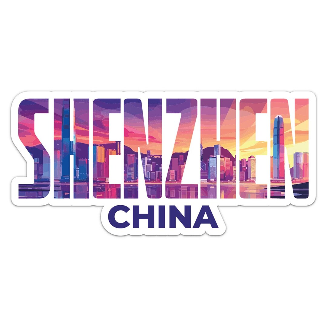 China Shenzhen City Sticker Car Bumper Vinyl Decal - Etsy