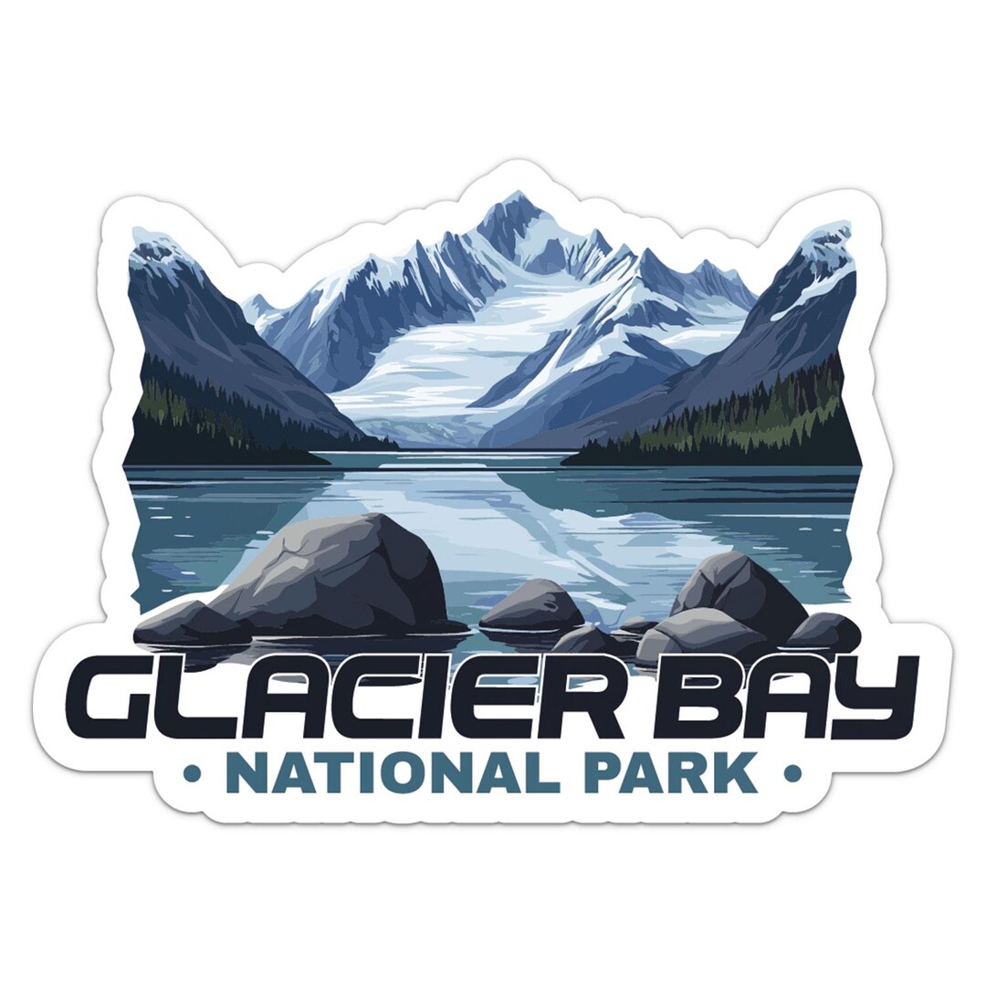 Glacier Bay National Park Sticker Vinyl Car Bumper Decal - Etsy