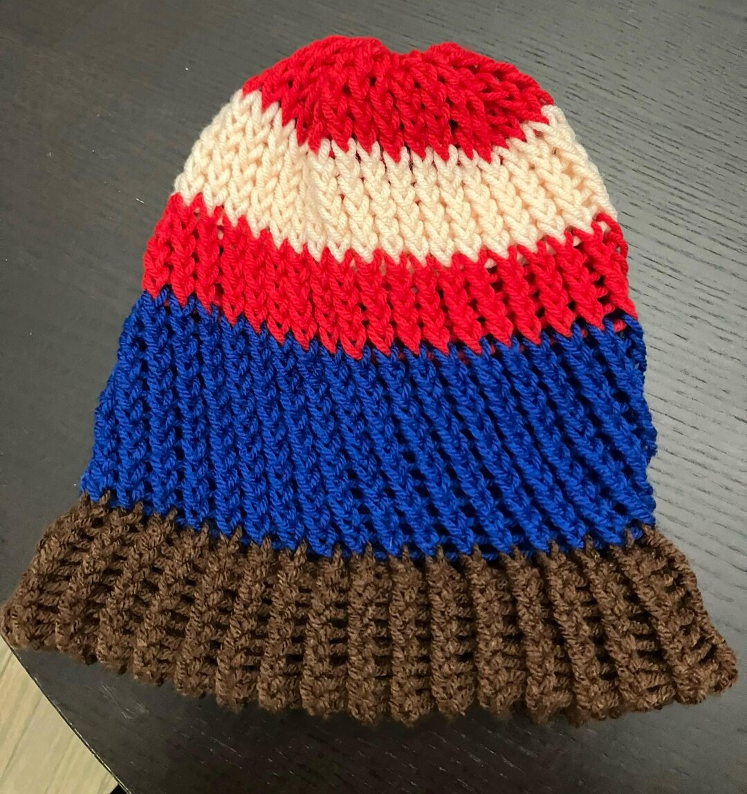 Mario Bros. Knit Hat - Mario - Etsy