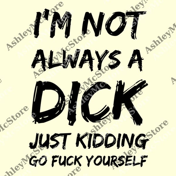 Dick T Shirt Etsy