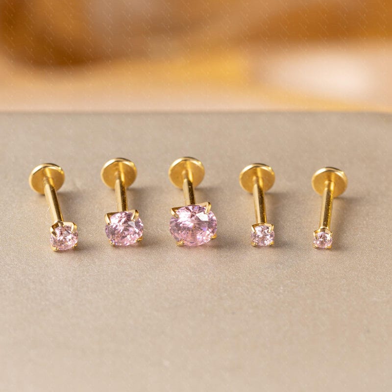 Pink Medusa Piercing - Etsy