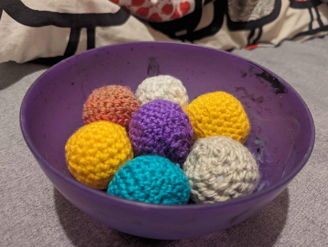 Crochet Murphy Ball Toys for Cats - Etsy