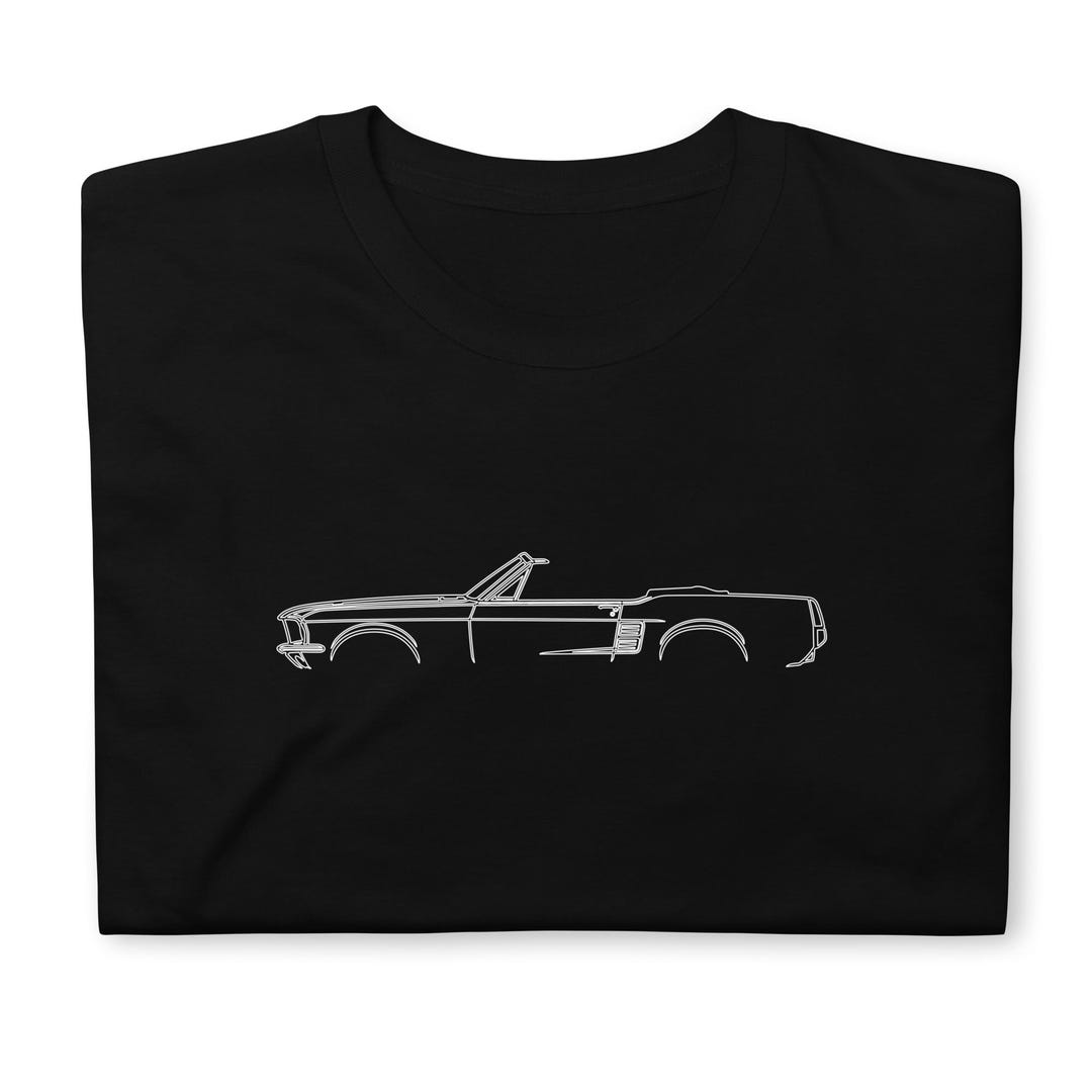 1967 Mustang Convertible T-shirt: Softstyle Car Lover Tee - Etsy
