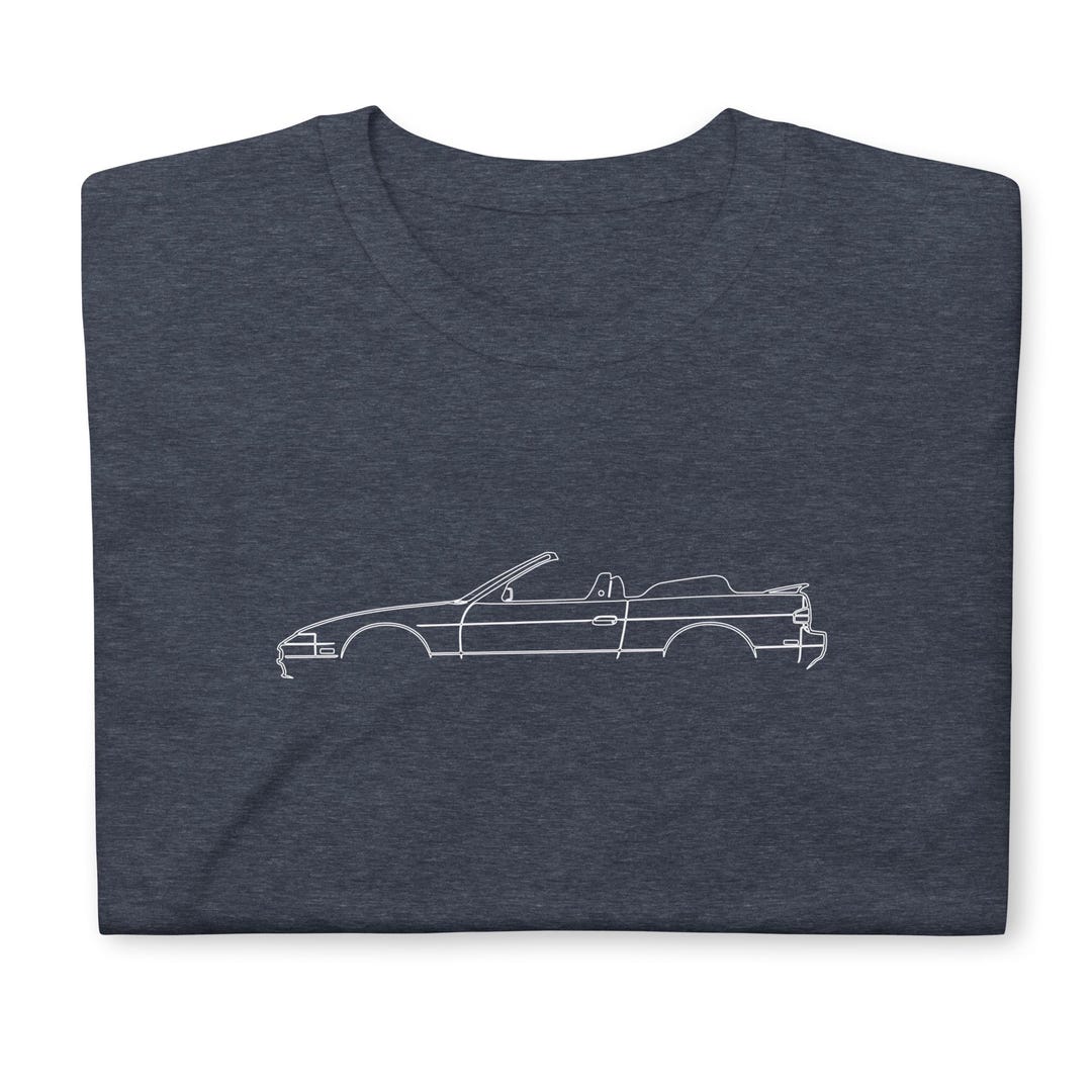 240SX Convertible 1993 T-shirt Softstyle Car Lover Tee Shirt - Etsy