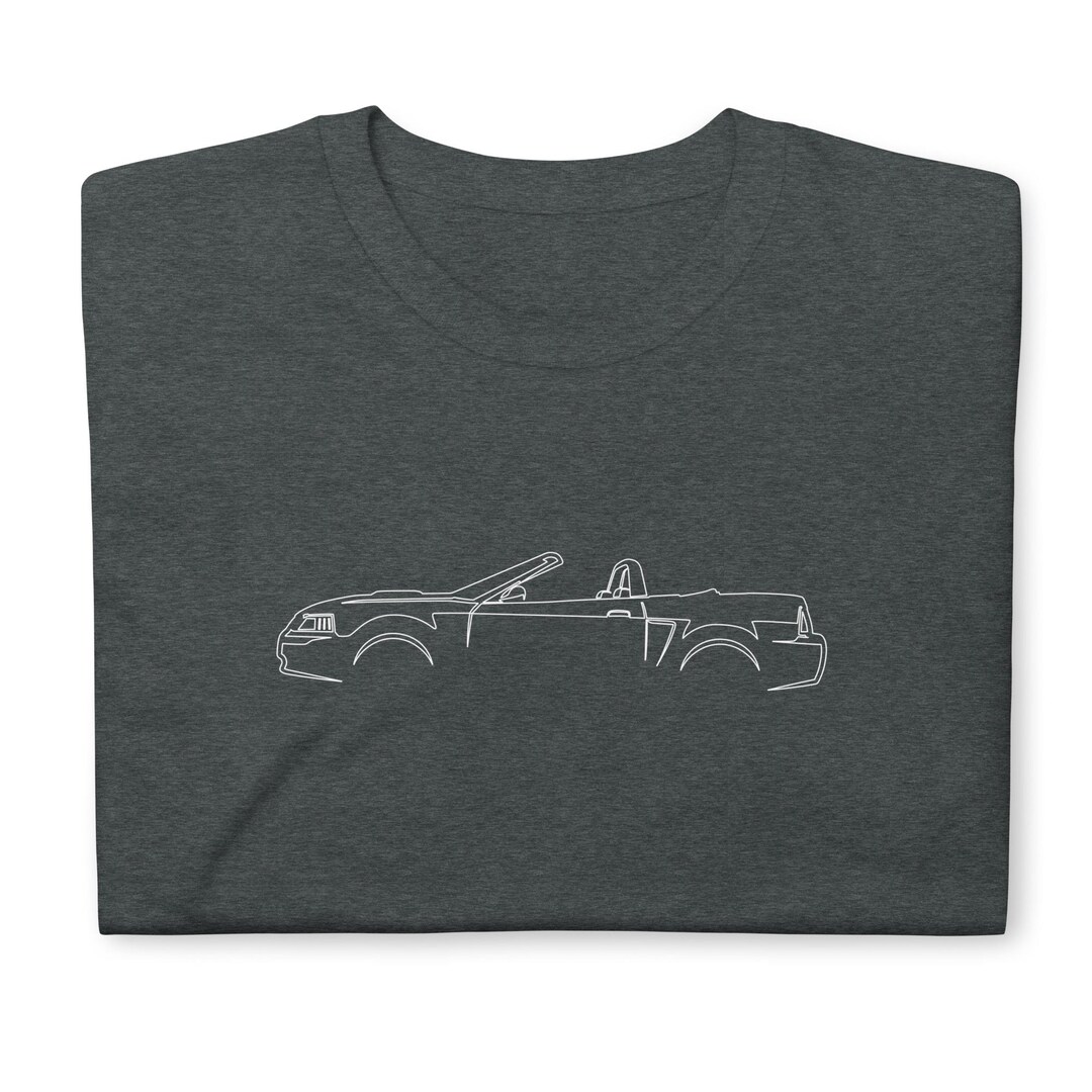 Mustang GT Convertible 2002 T-shirt: Softstyle Car Lover Tee - Etsy