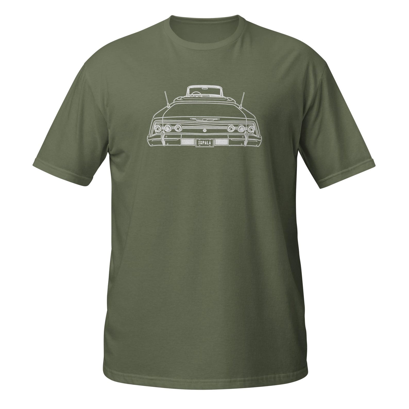 1962 Impala Convertible T-shirt: Softstyle Tee for Car Lovers - Etsy