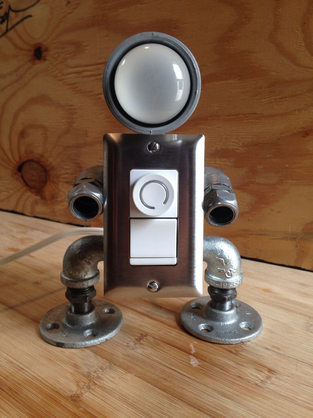 Robot Lamp light up Dimmer - Etsy