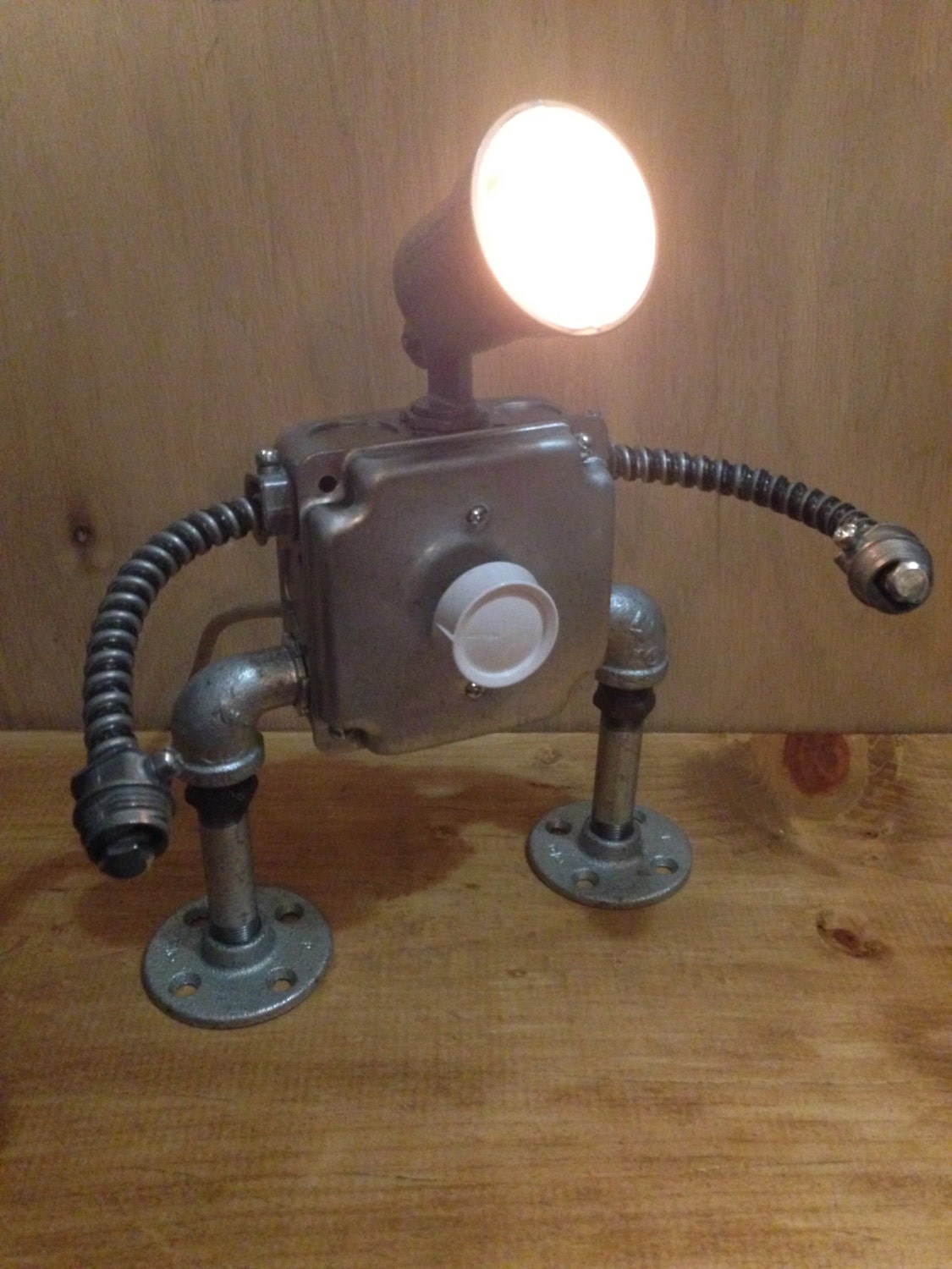 Robot Lamp (with Dimmer) - Etsy