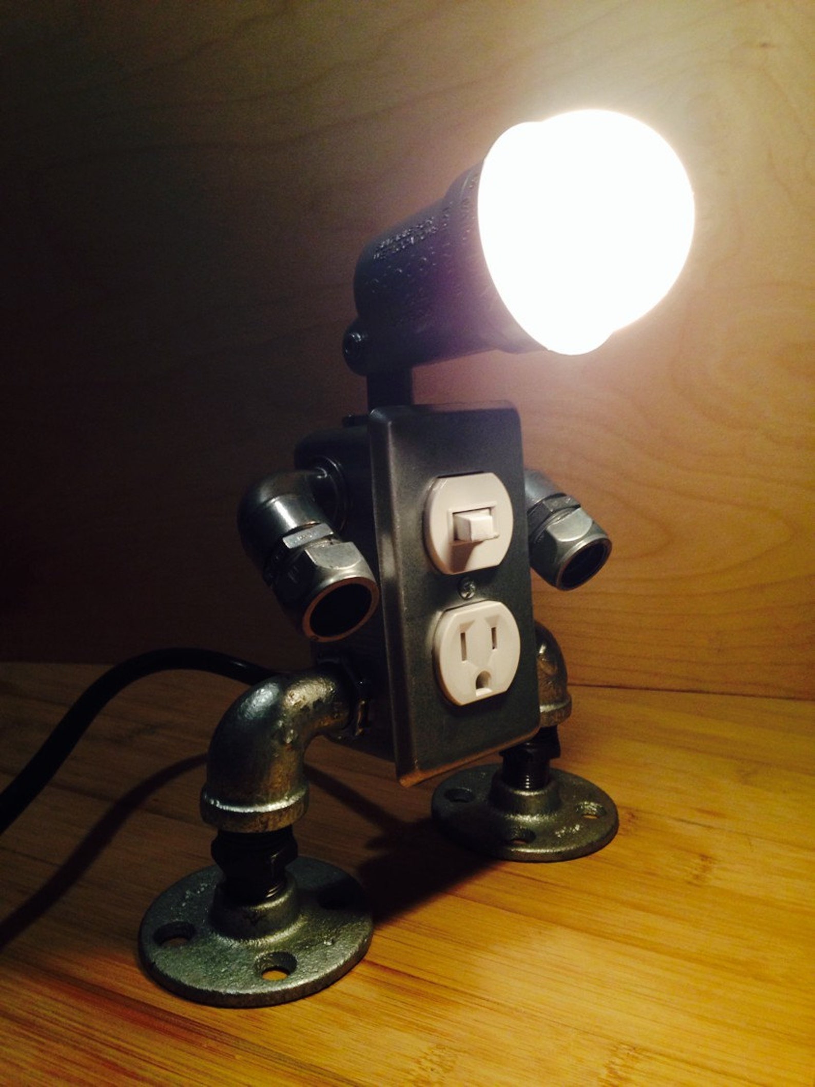 Robot Lamp (2 in 1) V2 - Etsy