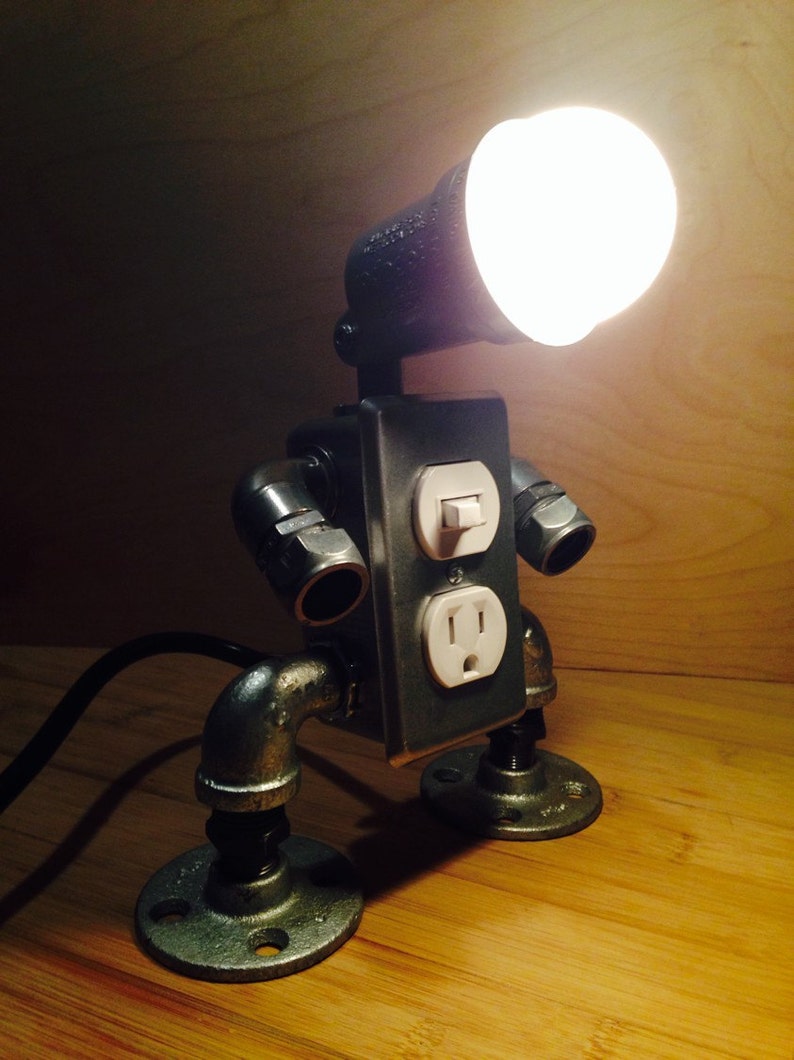 Robot Lamp (2 in 1) V2 - Etsy