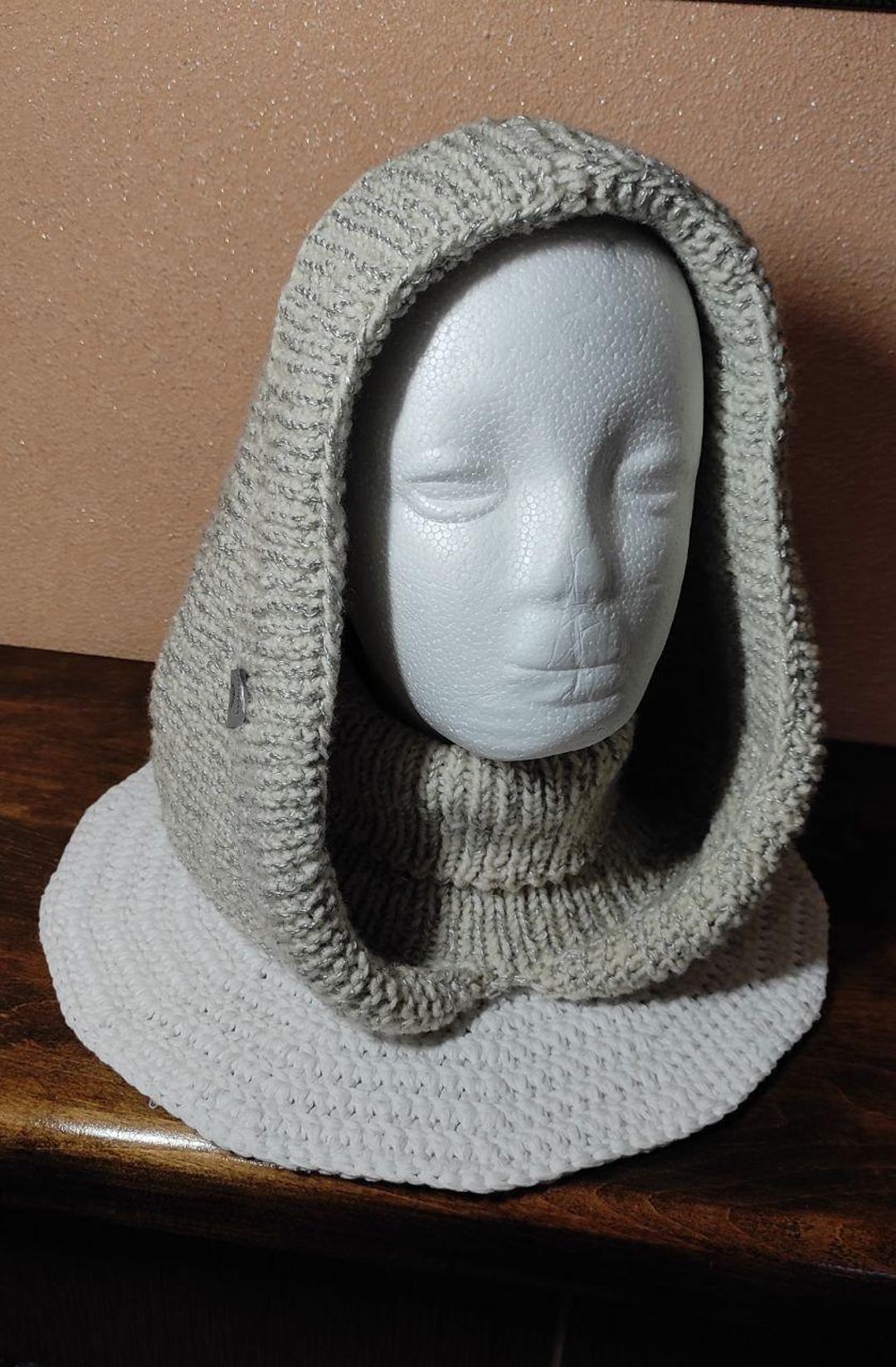Women's Bonnet, Headdress, Winter Hood, Hood With Collar, Original ...