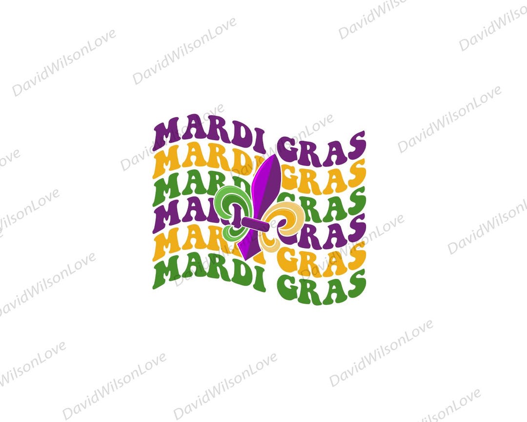 Trendy Mardi Gras PNG, Fat Tuesday Png, Louisiana Png, Mardi Gras Party ...