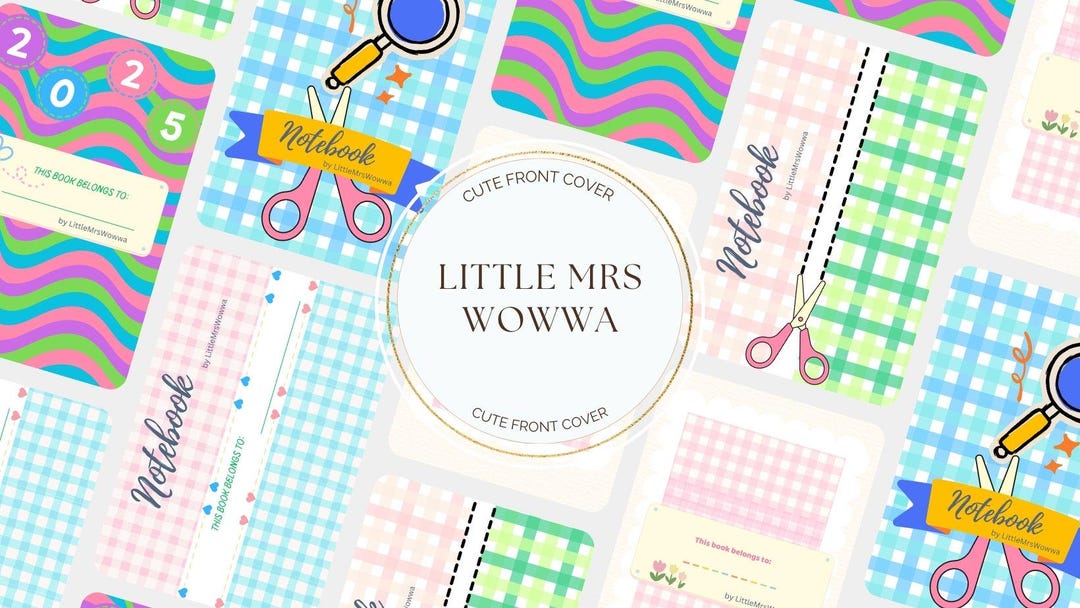 Cute Front Page Design. - Etsy