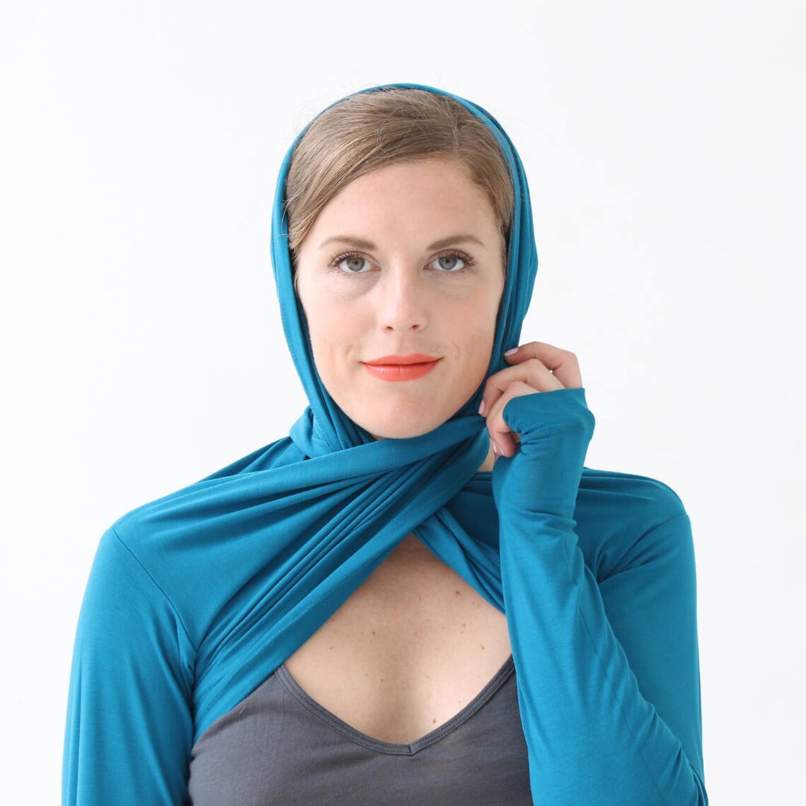 Turquoise Shrug Turquoise Wrap Shawl Bolero Shrug Blue Blue - Etsy