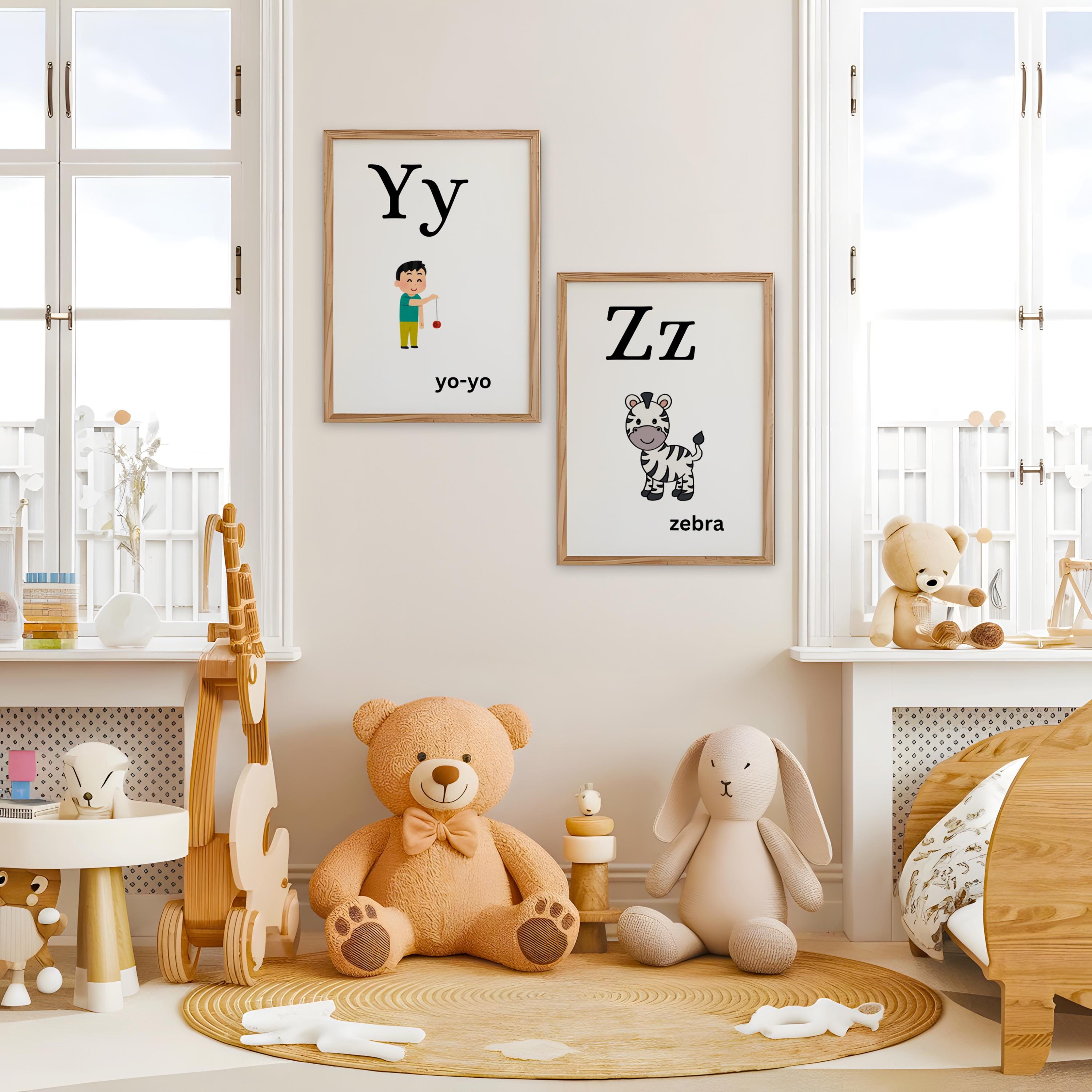 Alphabet Poster, Montessori, ABC Print, Classroom Posters, Homeschool ...