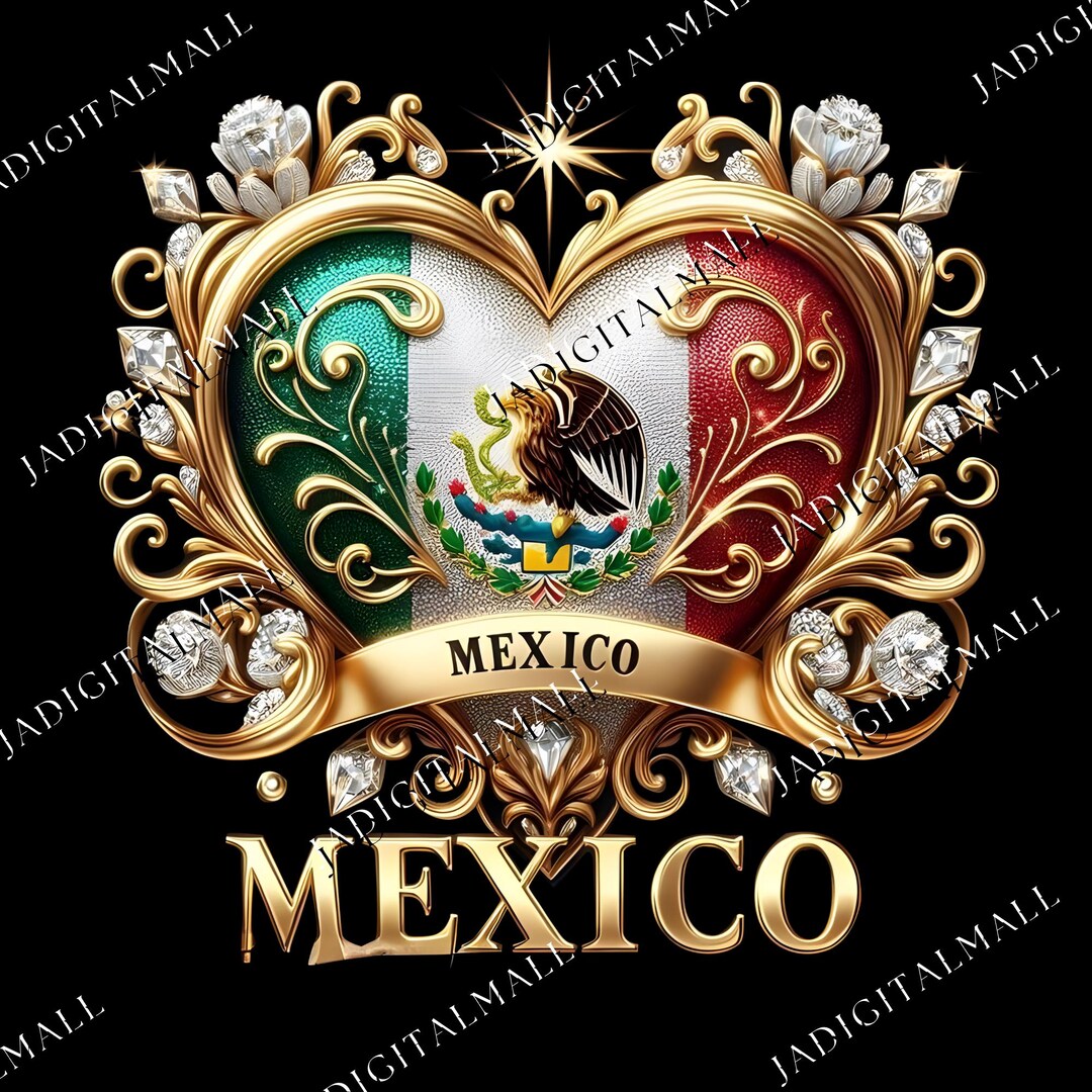 Mexican Instant Download, Mexico Pride Digital Download, Mexican Coat ...