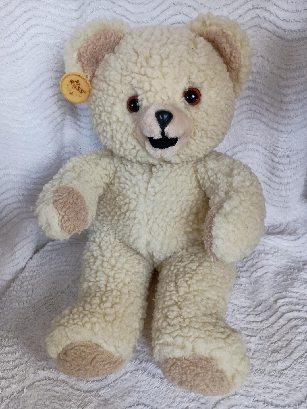 Vintage 1986 Russ 15 Snuggle Bear Plush Advertising Lever Bros 3145 ...