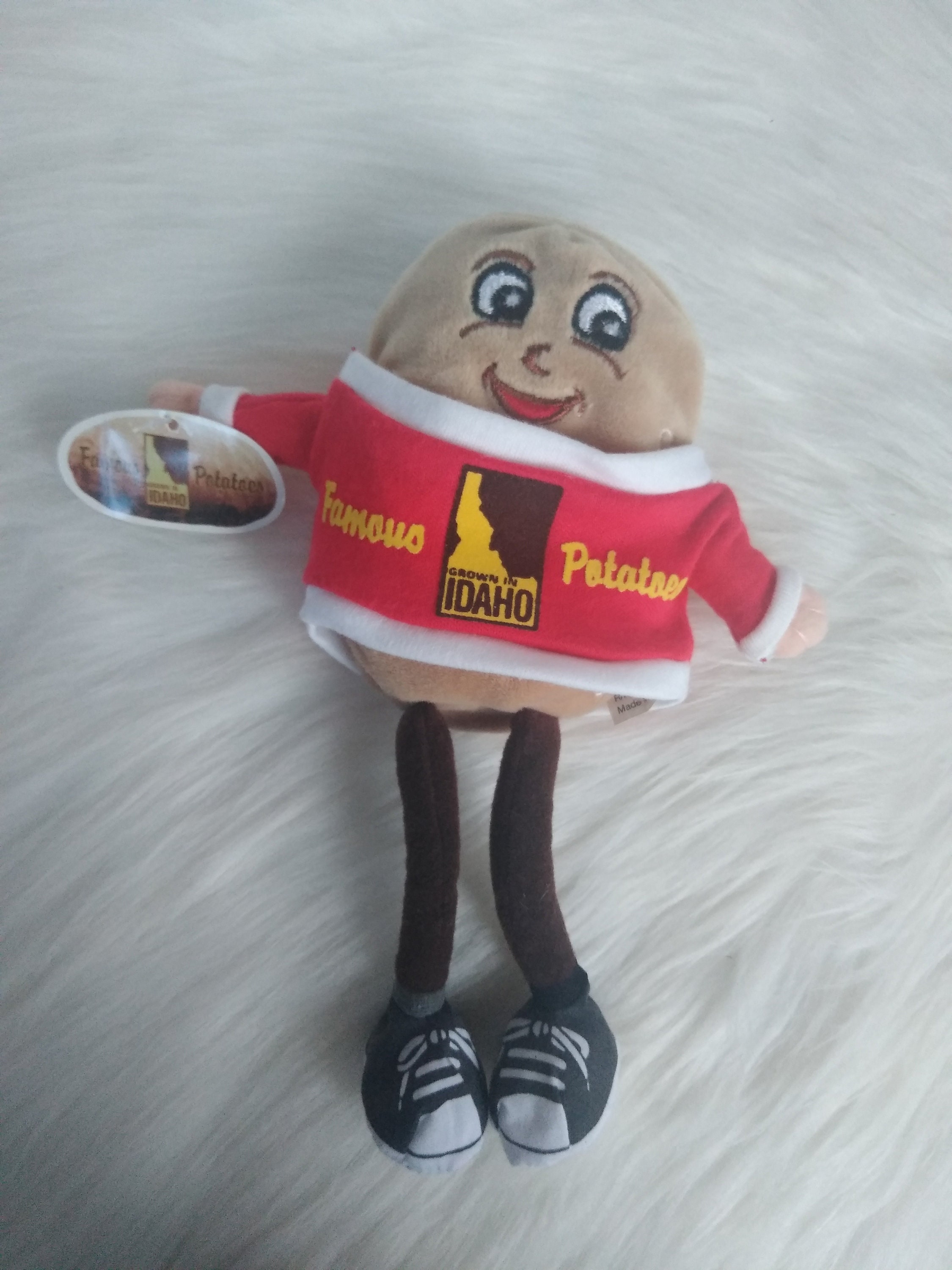 Vintage 2001 Spuddy Buddy Famous Idaho Potatoes Bean Bag Plush Etsy