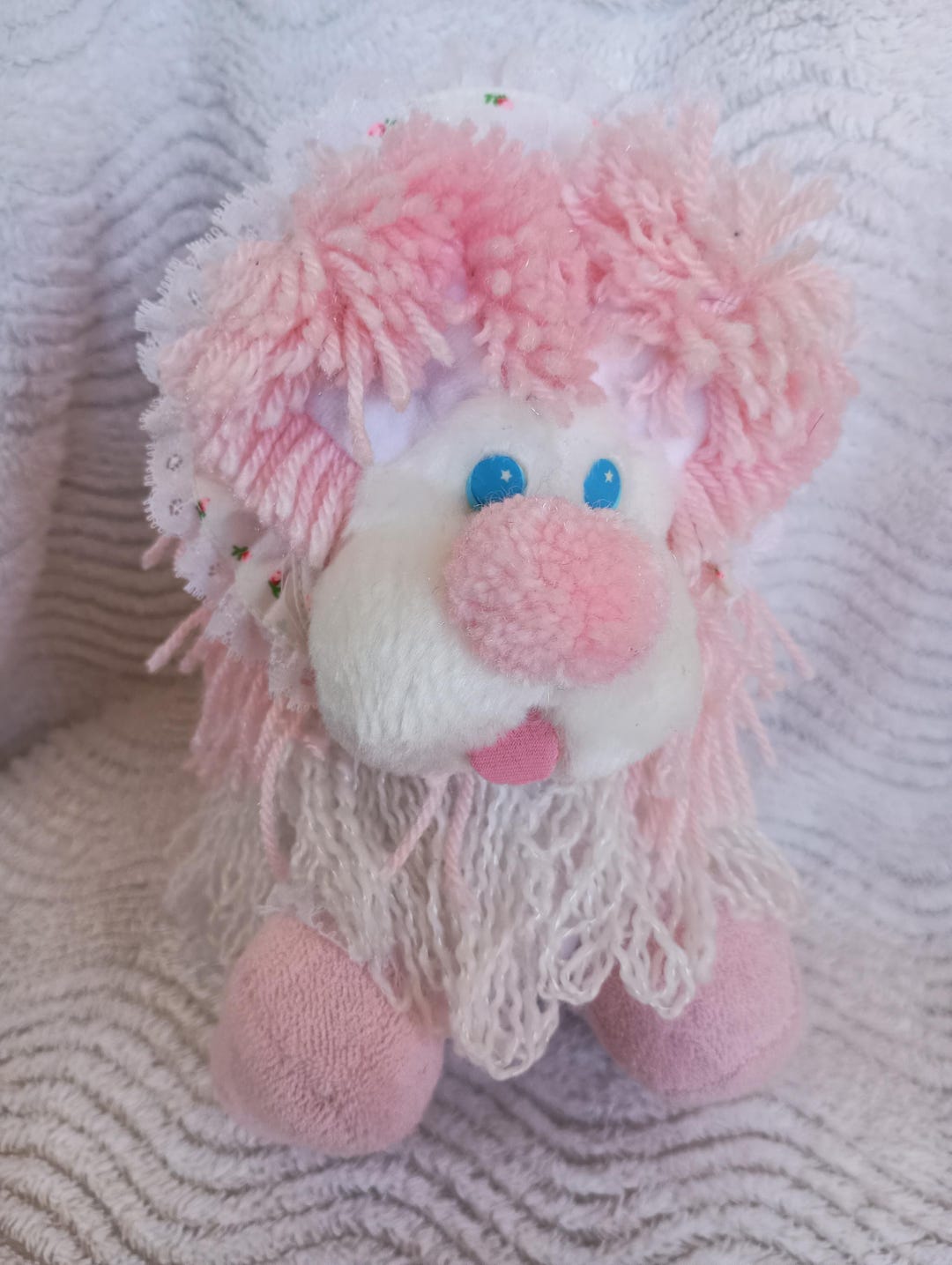 Vtg 1986 Kenner Disney Fluppy Dogs Puppies Nuzzle Pup Pink Pastel ...
