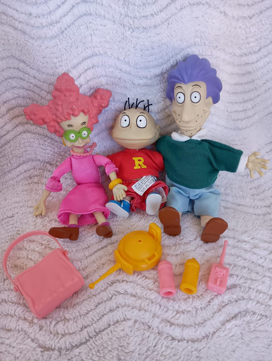 Vtg Mattel Rugrats Pickles Family Collectible Figure Toy Doll Lot ...