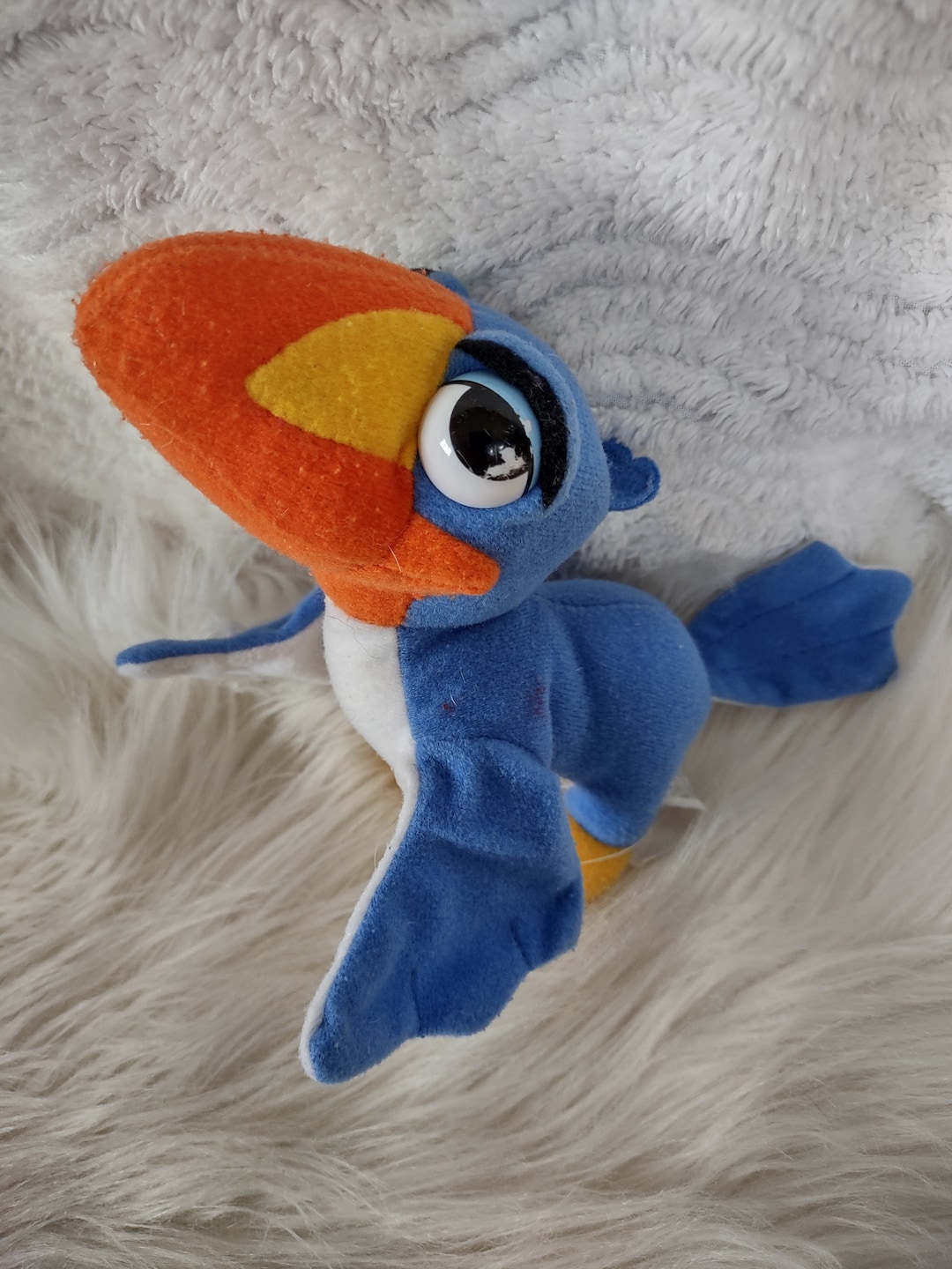 Vintage Mattel 1994 Lion King Jungle Puppets Zazu Plush Finger - Etsy