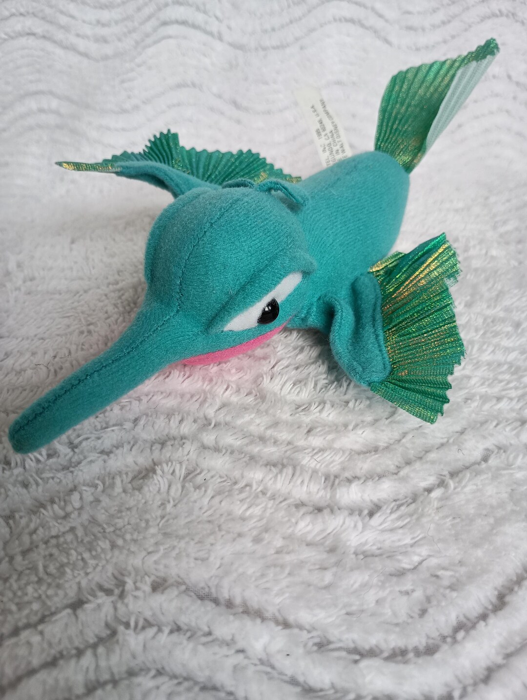 Vintage 1995 Mattel Disney Pocahontas Flit Hummingbird Plush Finger ...