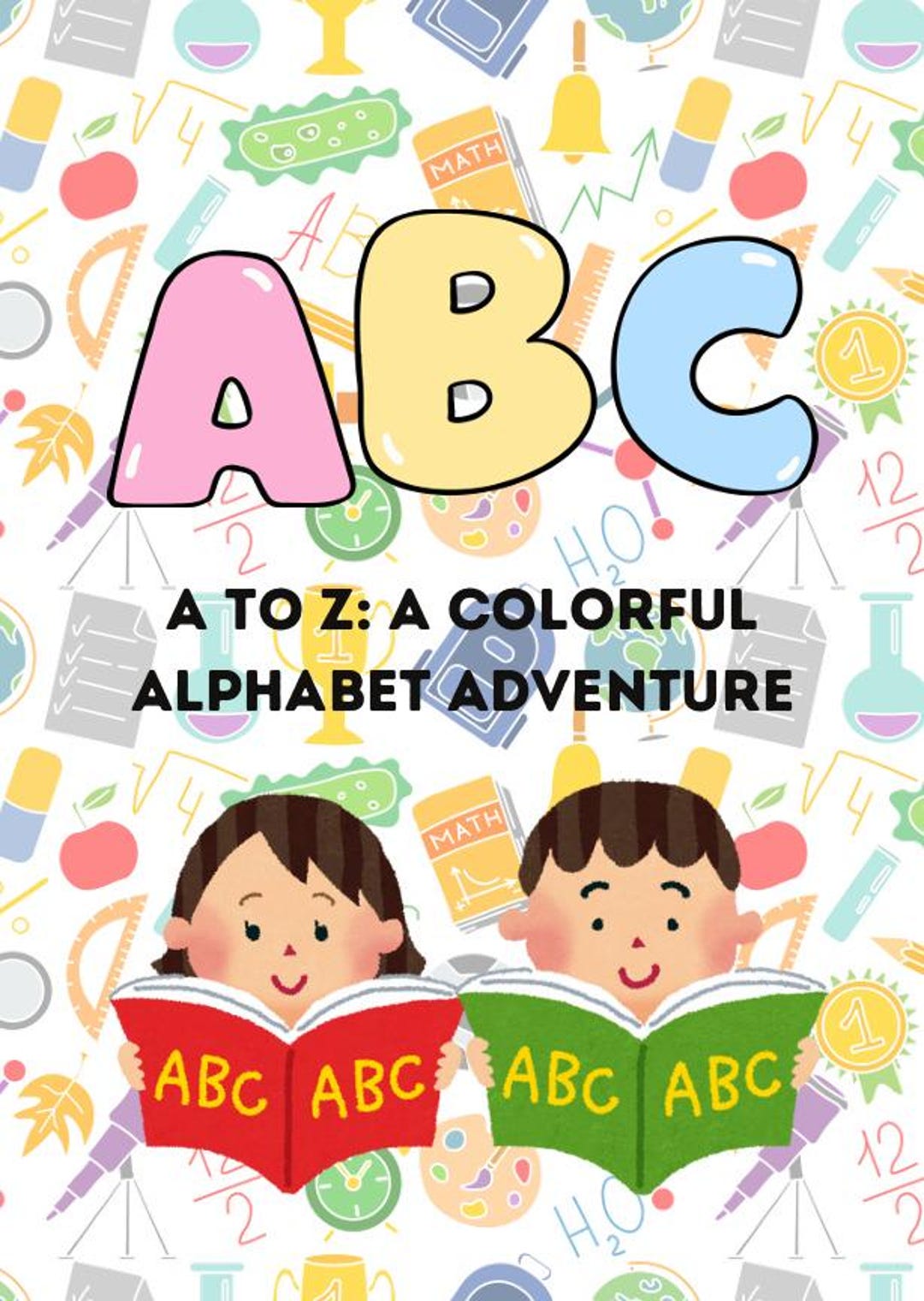 A to Z: A Colorful Alphabet Adventure - Etsy