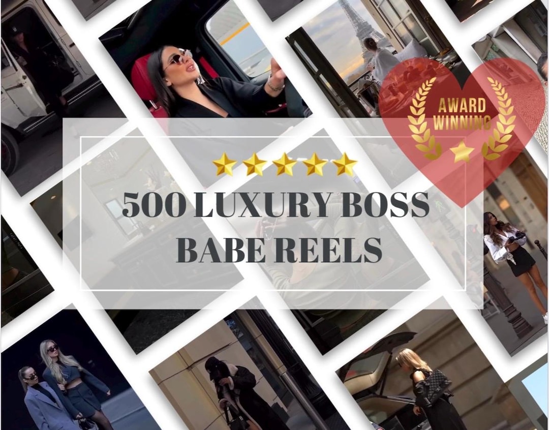 Luxury Instagram Reels | 500 Boss Babe Viral Reels | Done-for-you ...