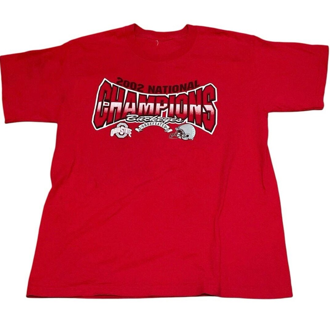 Vintage 2002 Ohio State National Champions T-shirt - Etsy