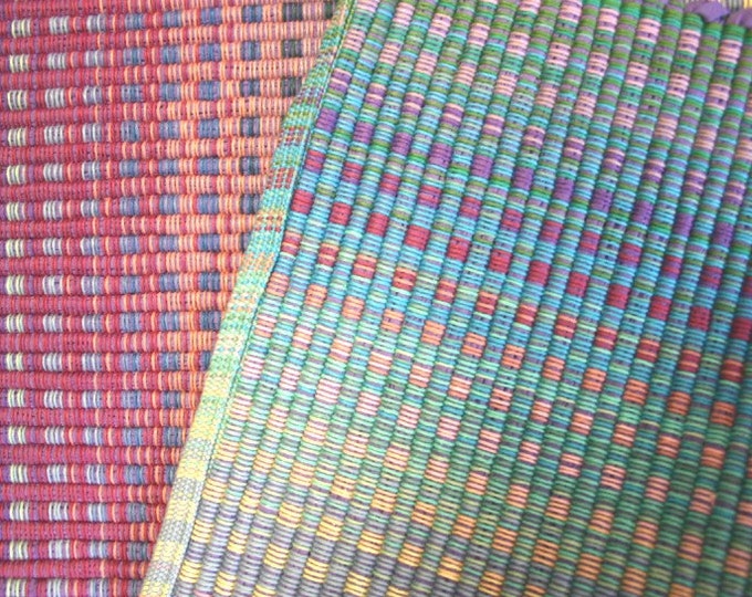 Cotton Throw Rug in Spring Colors 2' X 3' Machine Washable - Etsy