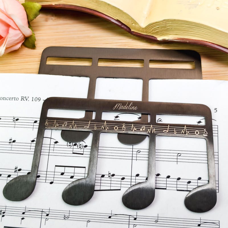 Music Bookmark - Etsy