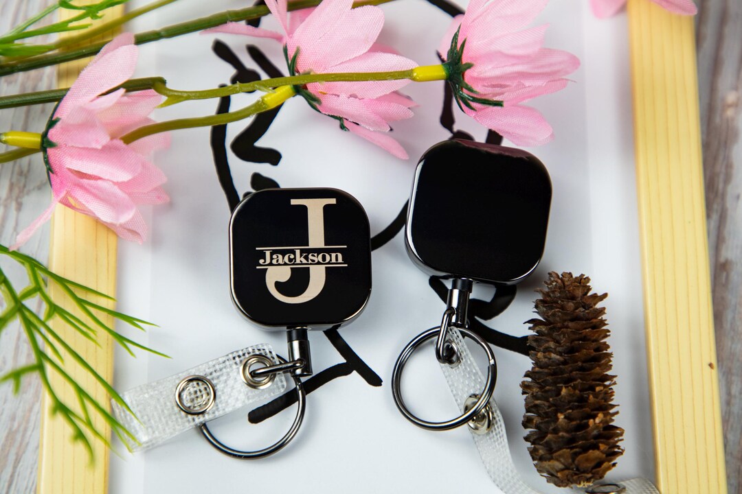 Custom Retractable Badge Holder, Office Badges - Office Gifts-coworker ...