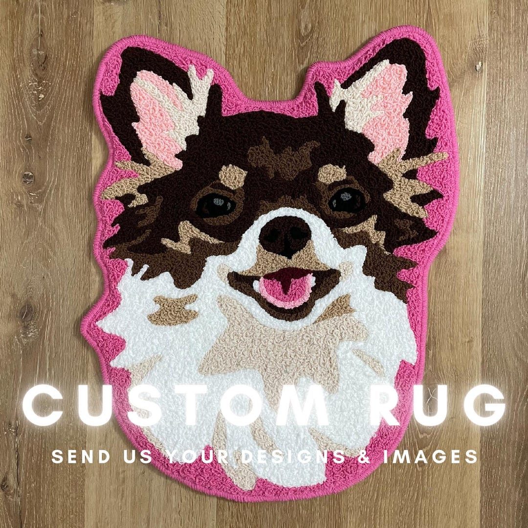 Custom Hand Tufted Rug Design | Personalized Shape Rug | Anime Tufted ...
