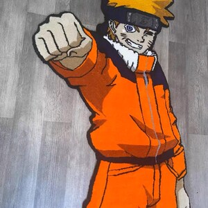 Custom Tuft Rug Design | Personalized Shape Design Anime Velvet ...