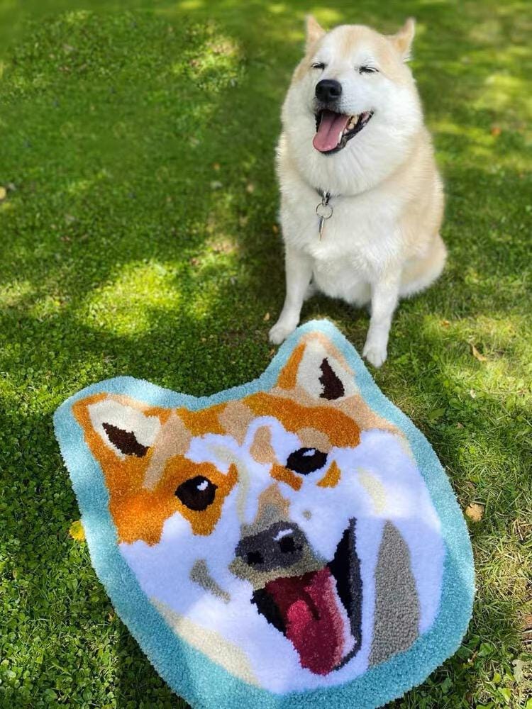 Custom Hand Tufted Rug Design | Personalized Shape Rug | Anime Tufted ...