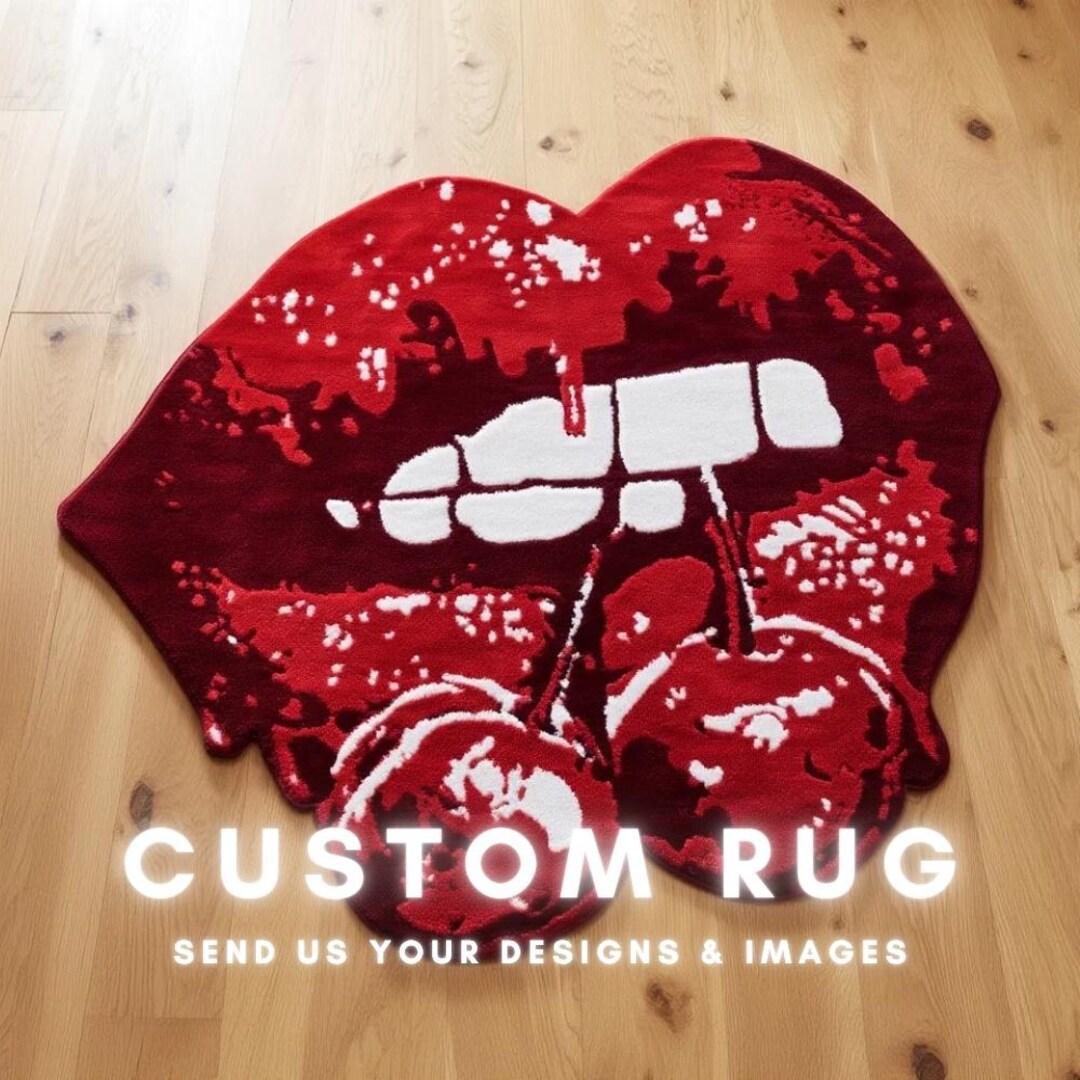 Custom Tufted Design Rugs | Customized Tufting Shape Size Anime Rug ...