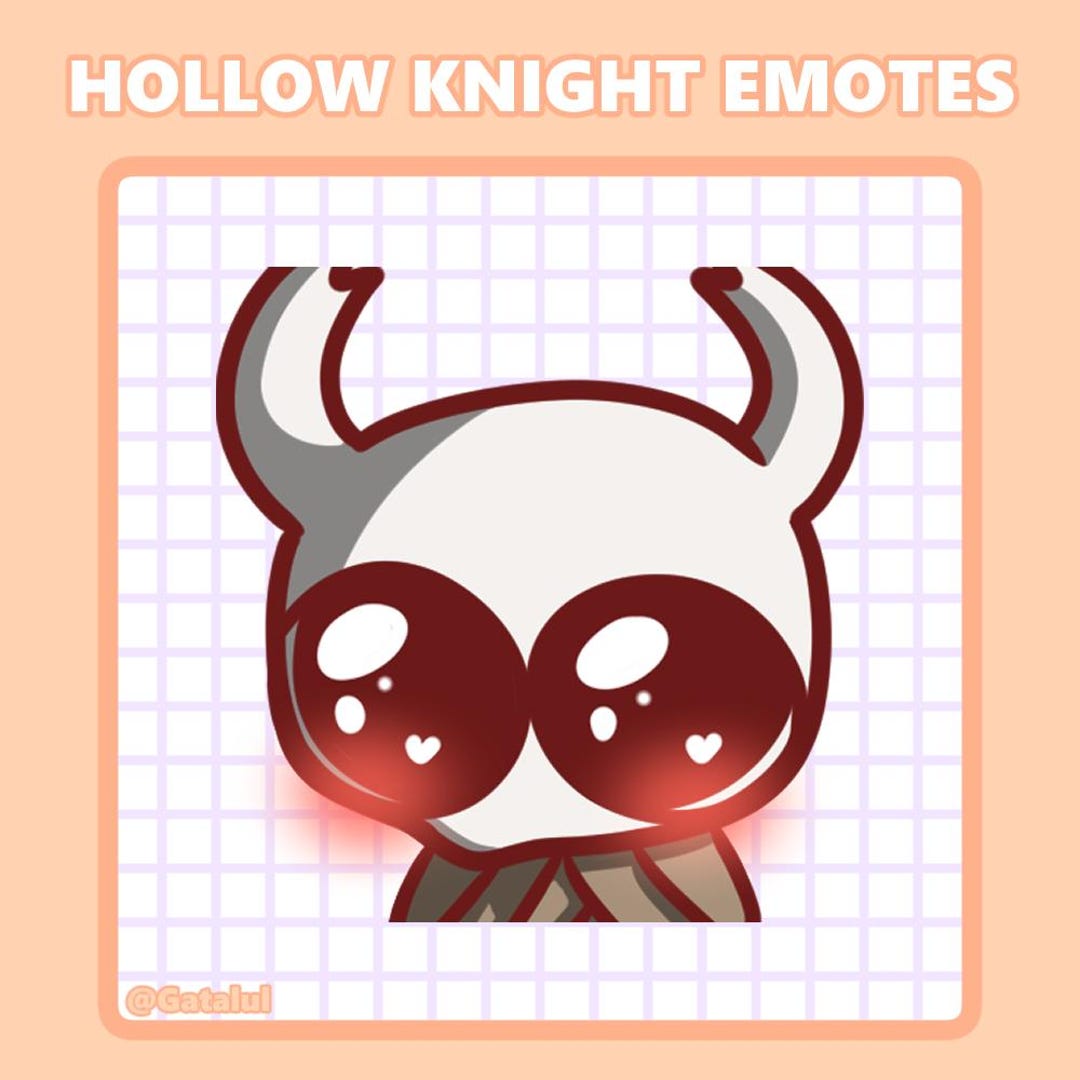 Knight Emote Shy | Twitch & Discord (hollow Knight) - Etsy
