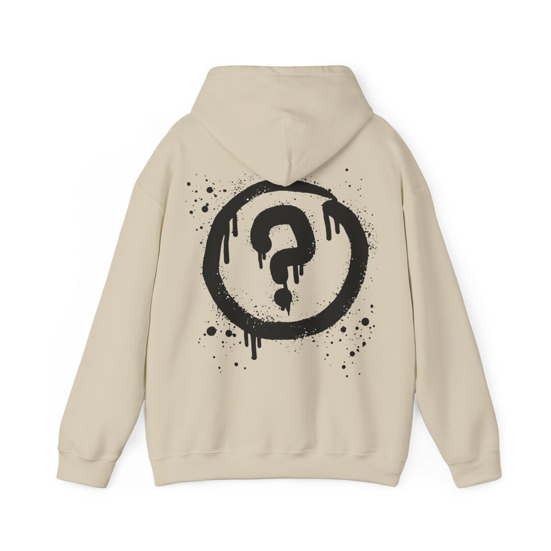 Spray Paint Look Hoodie, Street Style Sweatshirt, Urban Graffiti ...