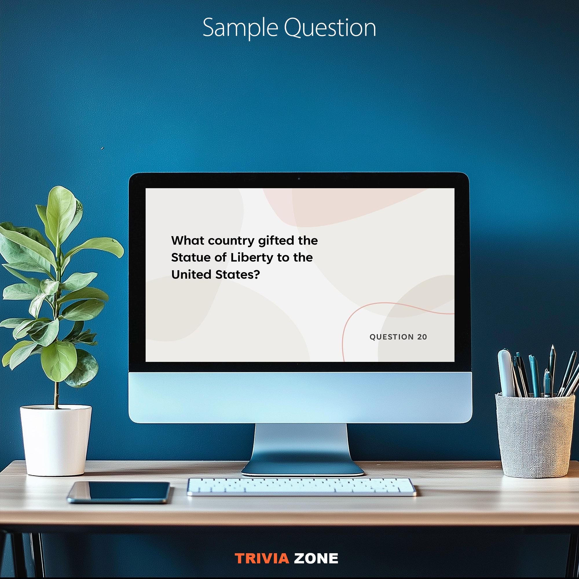 History Trivia Digital Game (#1) | 50 Questions | Trivia Game | Party ...