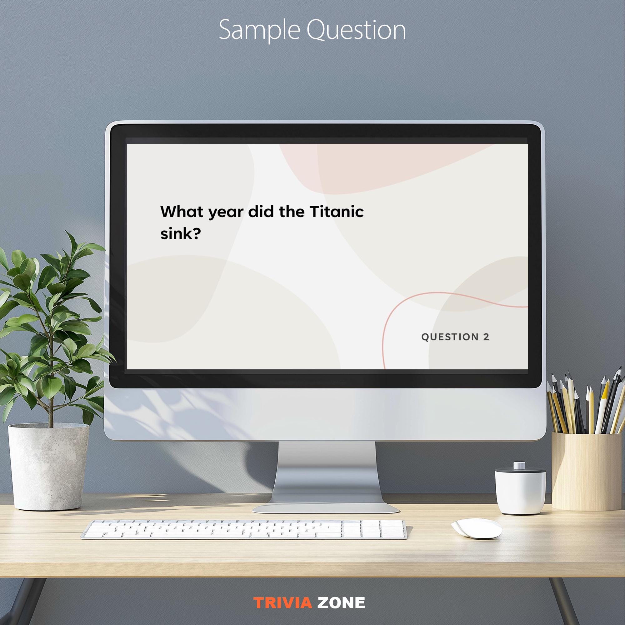 History Trivia Digital Game (#1) | 50 Questions | Trivia Game | Party ...