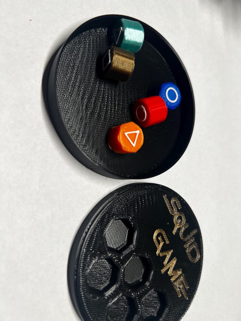 Gonggi Set - Inspired by Squid Games - 3D Print Files DIGITAL DOWNLOAD ...