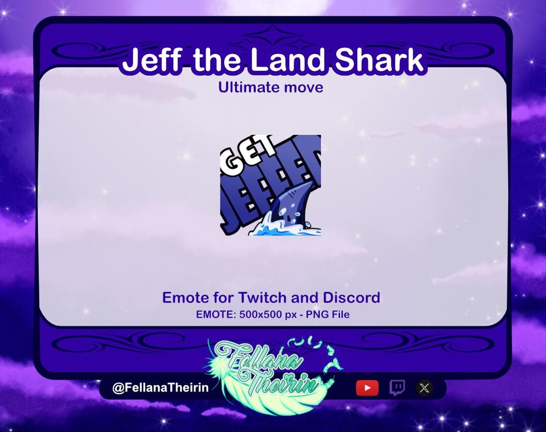 Get Jeffed Emote for Twitch and Discord - Etsy
